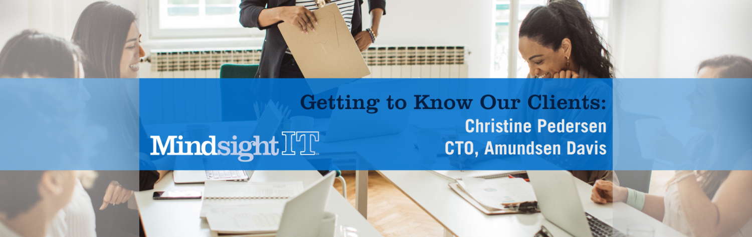 Getting To Know Our Clients: Christine Pedersen, CTO, Amundsen Davis ...